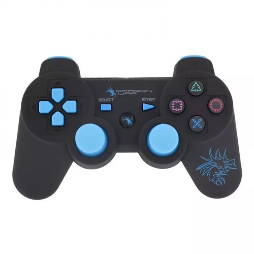 Dragonwar PS3 dragon shock bluetooth controller black | ePonuda.com
