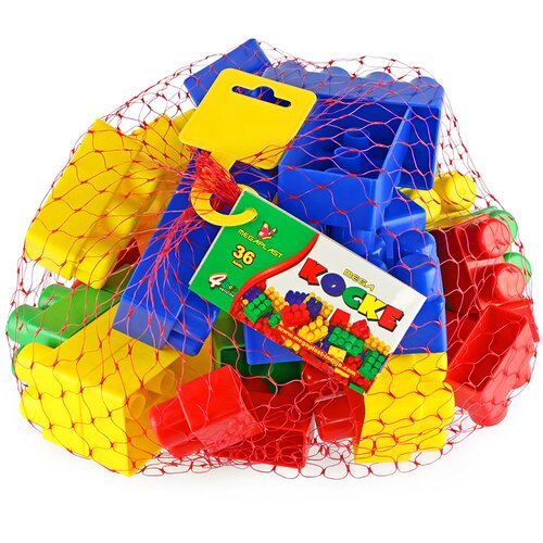 Mega Plast mega kocke mreža, Šarene, 36 komada | ePonuda.com