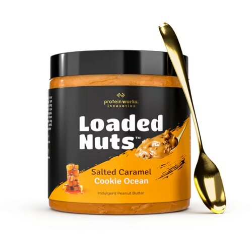 The Protein Works Kikiriki puter Loaded Nuts 500 g slani karamel keks ...
