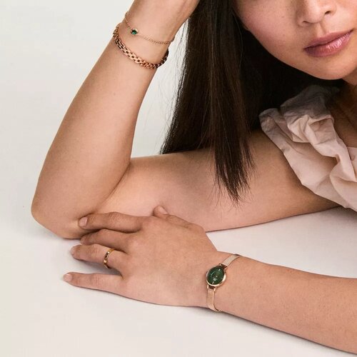 Daniel Wellington DW00100742 petite mini emerald melrose ženski ručni ...
