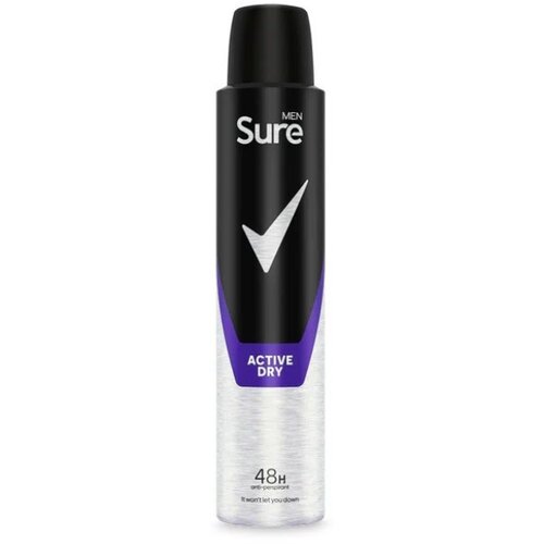 Sure muški dezodorans active dry 150 ml | ePonuda.com