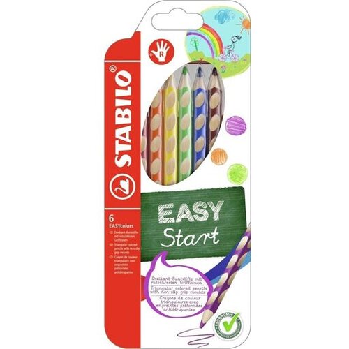 Stabilo Drvene bojice za desnoruke Easy Colors 1/6 | Eponuda.com
