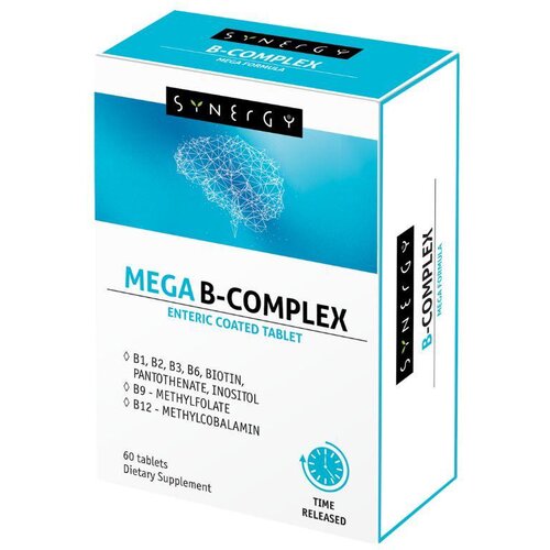 Synergy mega b-complex, 60 tableta | ePonuda.com