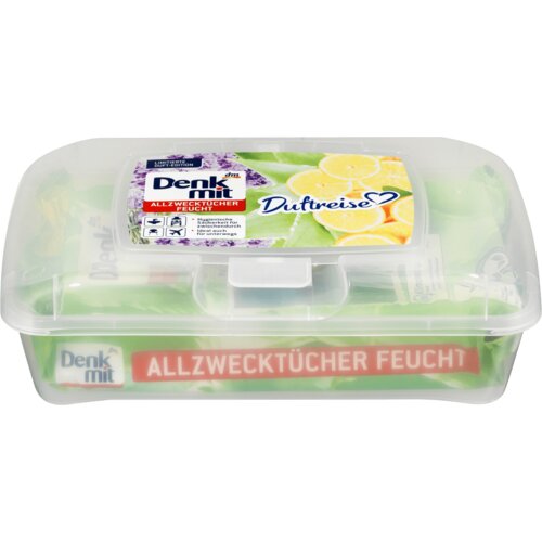 Denkmit Univerzalne vlažne maramice za čišćenje u kutiji - aloe vera 50 ...