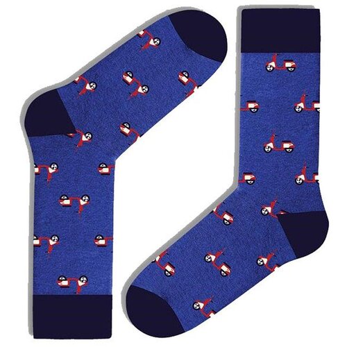 John Frank muške čarape cool long socks plave | Eponuda.com