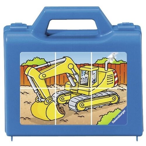 Ravensburger puzzle (slagalice) - Puzzle-kockice, bager RA07470 ...