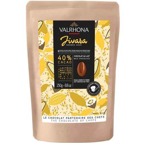 Valrhona mlečna čokolada jivara lactee 40% 250g | ePonuda.com