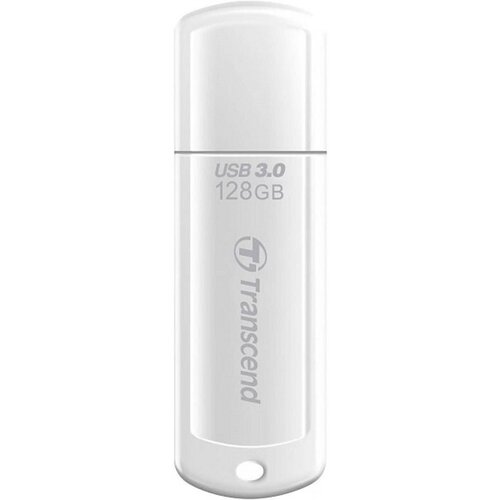 Transcend usb 128GB, jetflash 730, USB3.1 Gen1, 90/40 mb/s, white ...