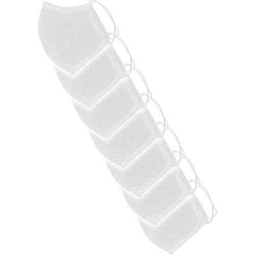 BY Pre Pack Classic Face Mask 7-Pack White | Eponuda.com