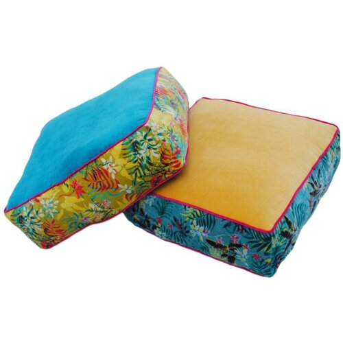 Četvrtasti podni jastuk tropical 50x50x20 2 modela | ePonuda.com