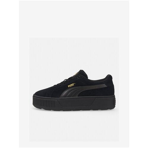 Puma Black Women's Suede Sneakers on Karmen Platform - Women | EPonuda.com