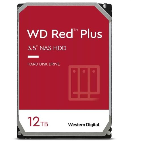 Western Digital 12TB 3.5 inča sata III 256MB 7200rpm WD120EFBX red plus ...