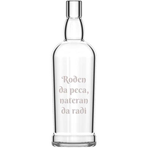 Happy Pumpkin flaša za rakiju/likere rođen da peca, nateran da radi ...