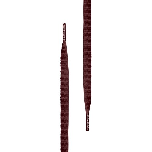TUBELACES White Flat burgundy | ePonuda.com