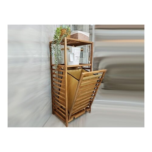 Futrix Drvena polica sa korpom za veš ( 39652 ) | Eponuda.com