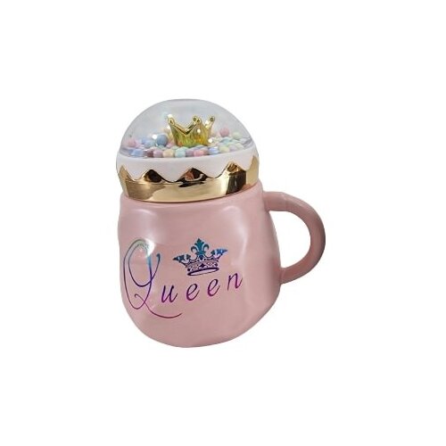 Barok 23A-0974 keramička šolja 10x13cm, roze | ePonuda.com