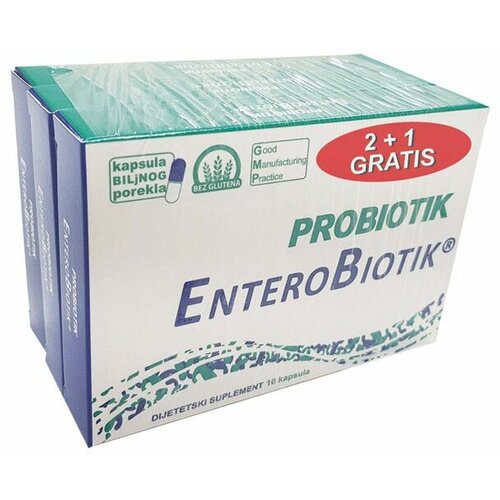 Enterobiotik probiotik 10 kapsula 2+1 gratis | Eponuda.com