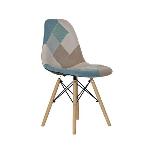 stolica plavo bež 47x49x83 47cm | ePonuda.com