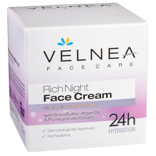 Velnea bogata noćna krema za suvu i osetljivu kožu 50ml | ePonuda.com
