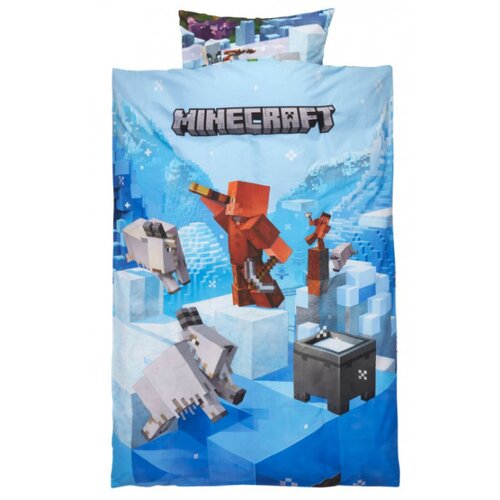 Set posteljine Minecraft 2023 140x200 plava DS ( 7384480 ) | ePonuda.com