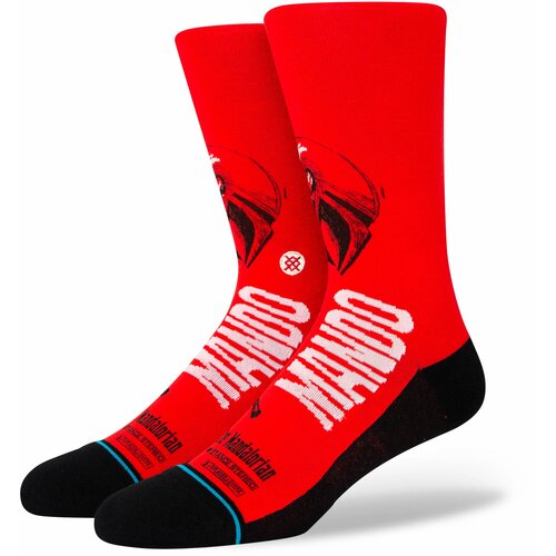 Stance Ponožky MANDO WEST Red | ePonuda.com