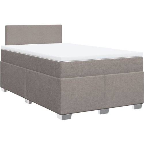 Maison Chic Box spring postelja - Vzmetna postelja z vzmetnico taupe ...