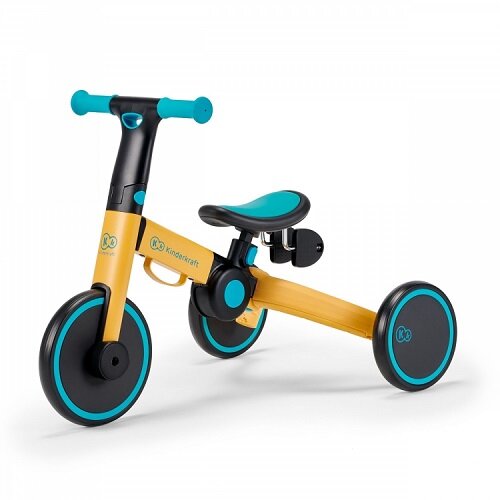 Kinderkraft dečiji tricikl 4TRIKE 3u1 primrose yellow | ePonuda.com