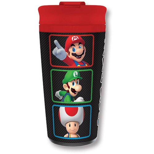 Pyramid termos šolja super mario - colour blocks - metal travel mug ...