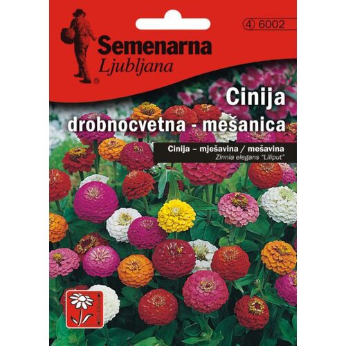 Semenarna Ljubljana seme za cveće cinija elegans liliput - mešavina ...