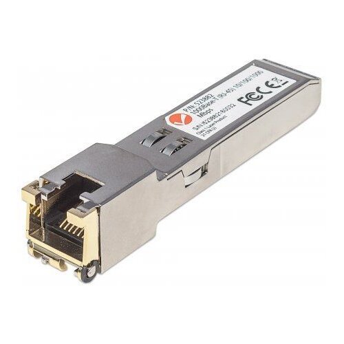Intellinet SFP Gigabitni RJ45 optički modul, 100m, 1000Base T RJ45 ...