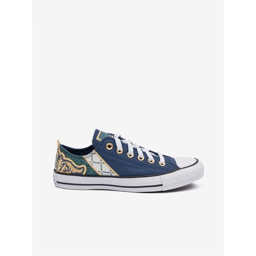 Converse Dark Blue Womens Patterned Sneakers Chuck Taylor All Star ...