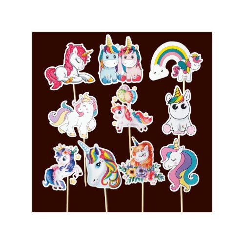 Toperi unicorn - set 10 kom | Eponuda.com