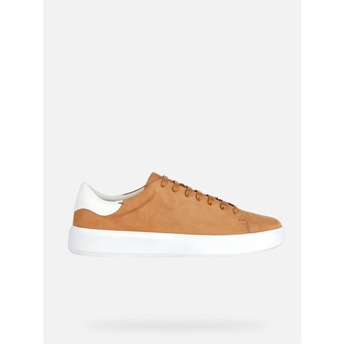 Geox Brown Mens Suede Sneakers - Men | EPonuda.com