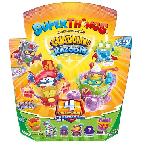 SUPERTHINGS set sa 2 kazoom jets vozila i 4 a | ePonuda.com