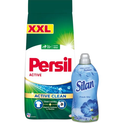Persil prašak za veš regular 70 pranja/6,3kg + silan omekšivač classic ...