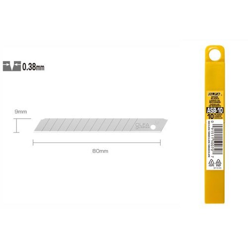 OLFA rezervni nožići 9mm ASB-10 | ePonuda.com
