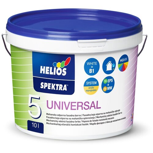 Helios Spektra SPEKTRA fasadna boja Universal bela-baza 1 10 l | ePonuda.com