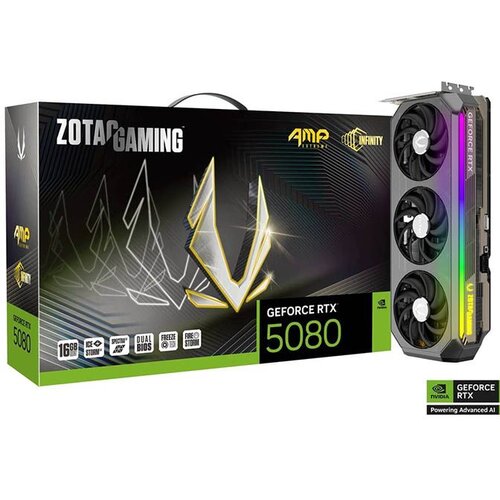 Zotac grafička kartica geforce rtx 5080 16GB amp extreme infinity ...