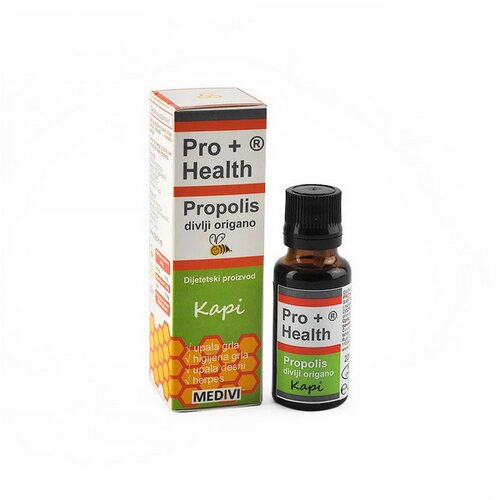 Medivi pro health propolis - divlji origano 25% kapi 20ml | ePonuda.com