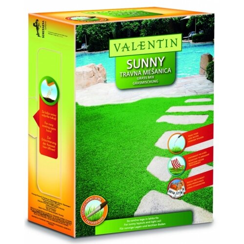 Semenarna trava - seme valentin sunny 1kg - za osunčane travnjake ...