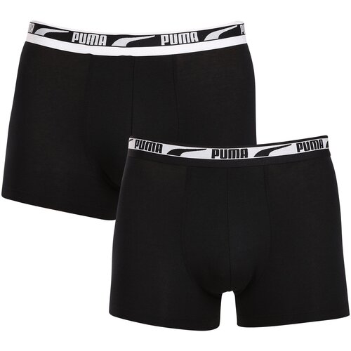 Puma 2PACK men's boxers black | ePonuda.com