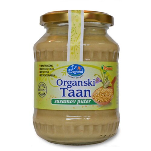 Beyond organski taan-susamov puter 330g | ePonuda.com