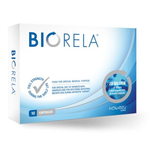 Biorela probiotik 10 kapsula | ePonuda.com