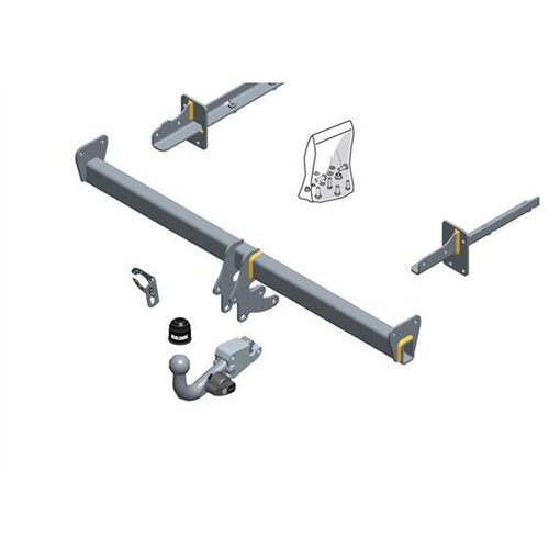 Auto kuka BRINK 684200 odvojiva dijagonalno Honda Cr-V (Hybrid) Bma ...