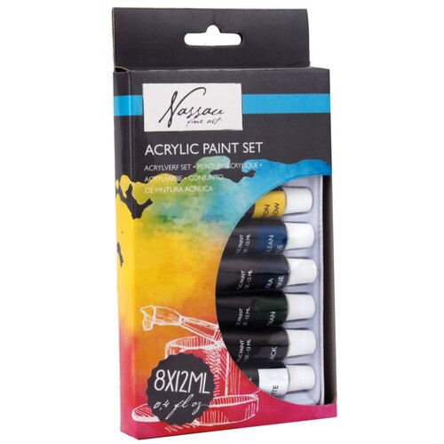 Art Sensation Akrilne boje u tubi set 8x12ml | ePonuda.com