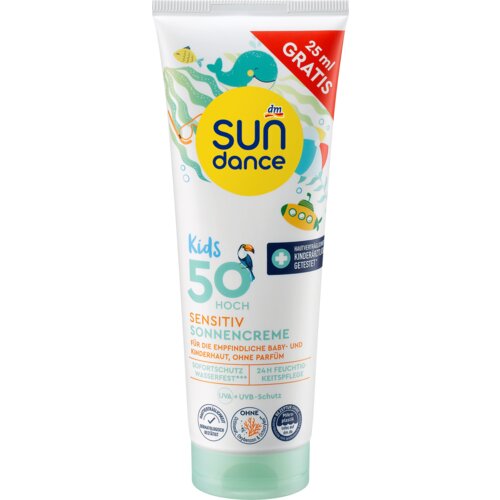 sundance Kids SENSITIV dečija krema za zaštitu od sunca, SPF 50 125 ml | ePonuda.com