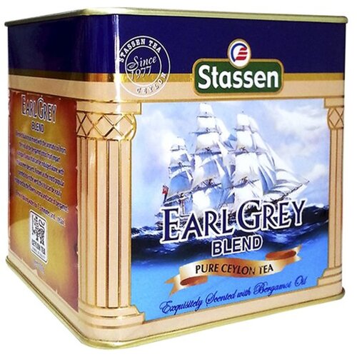 Stassen earl grey cejlonski čaj u limenci 100gr | Eponuda.com