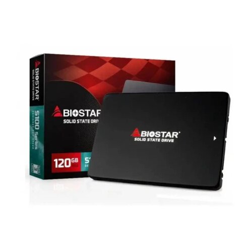 Biostar SSD 2.5 SATA 120GB 530MBs/380MBs S100 | ePonuda.com