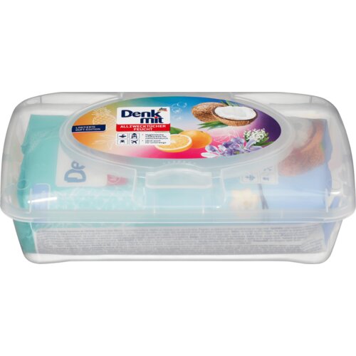 Denkmit univerzalne vlažne maramice u kutiji, coconut kiss 50 kom ...