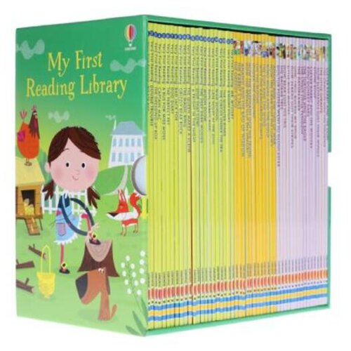 My First Reading Library By Usborne 50 Books Collection Boxset ...